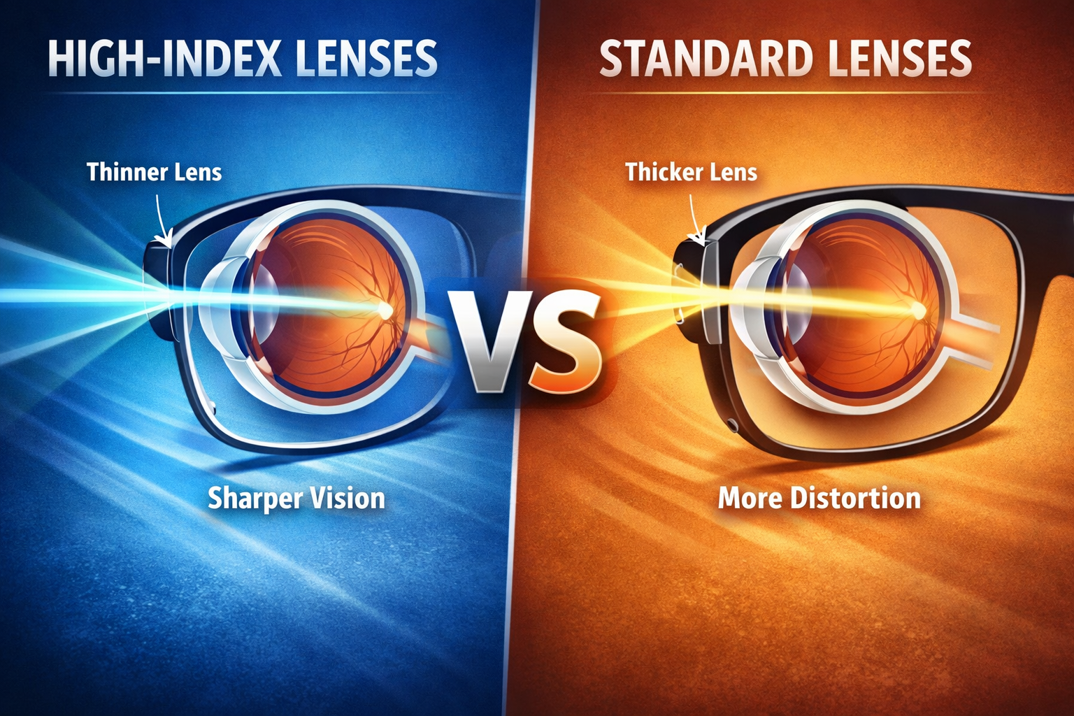 High‑Index Lenses vs Standard Lenses – RenewLens